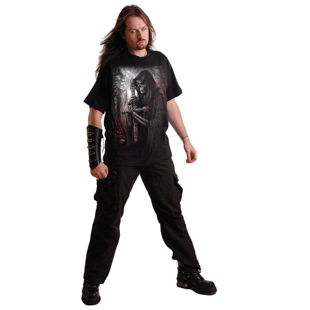 Spiral Soul Searcher - T-Shirt Black – Badboy Jewellery